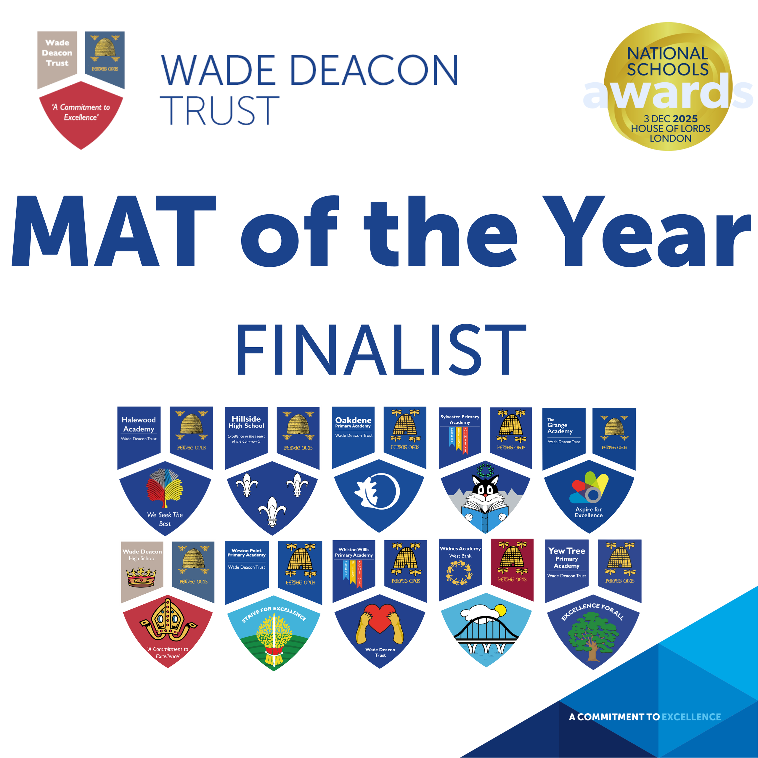 Wade Deacon Trust - MAT of the Year finalist